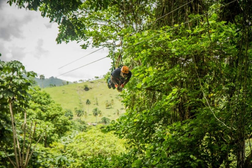 La Adrenalina de Canopy Zip Line - Excursiones Punta Cana
